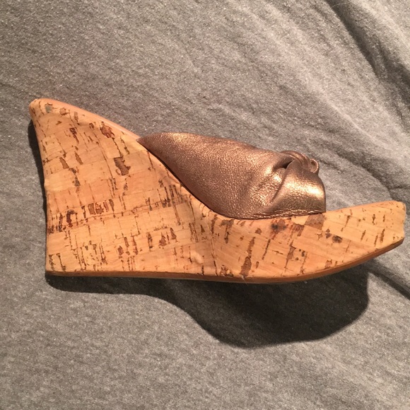Steven By Steve Madden | Shoes | Steven By Steve Madden Bronze Wedges ...
